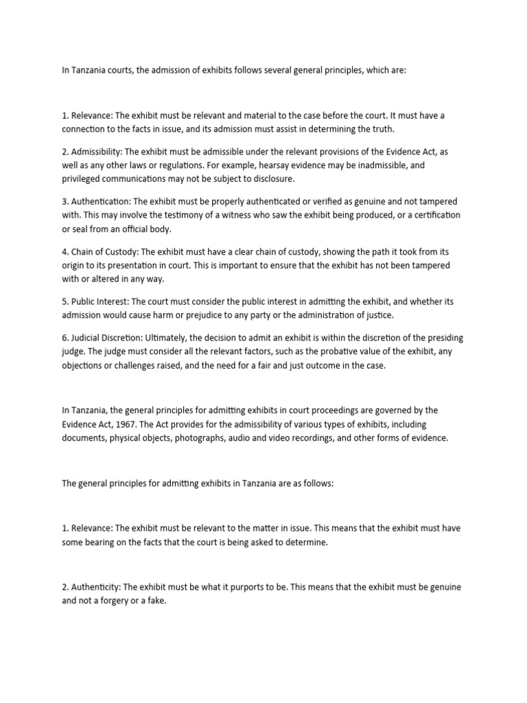 Exhibits of Group Assignments | PDF | Relevance (Law) | Evidence (Law)