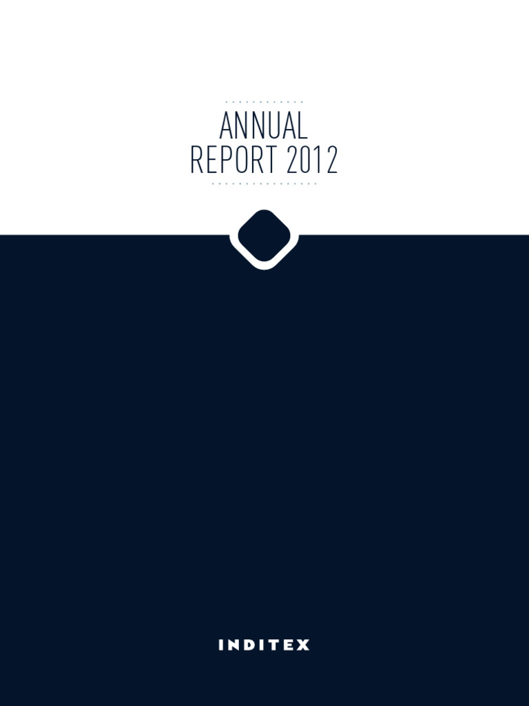 inditex_2012 | PDF | Supply Chain | Sustainability