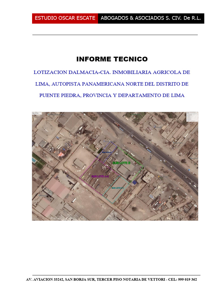Informe Modelo | PDF