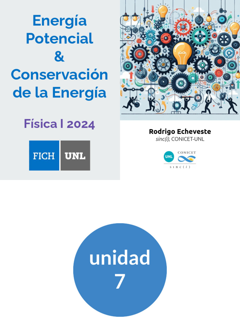 Diapos_Cap_7_En_Pot_y_Cons_E | PDF | Energía potencial | Fuerza