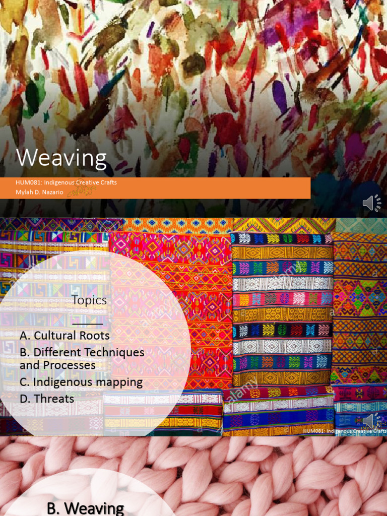 Weaving | PDF | Weaving | Loom