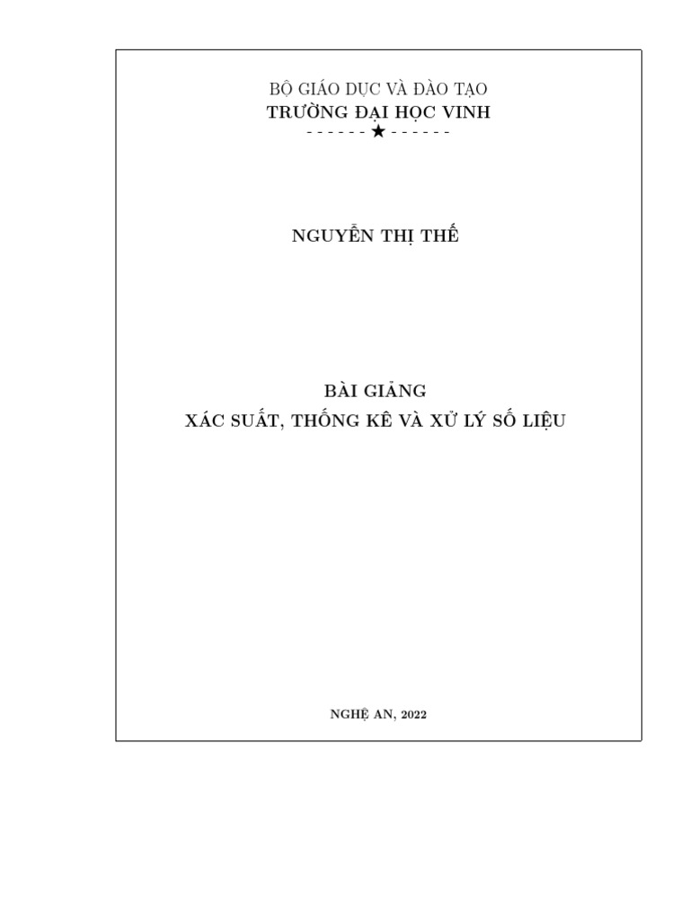 Lecture Chapter3 K62 Toan | PDF