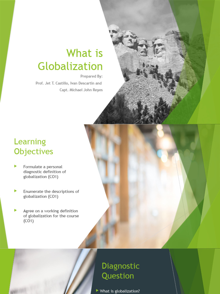 1 What Is Globalization | PDF | Globalization | Cognition