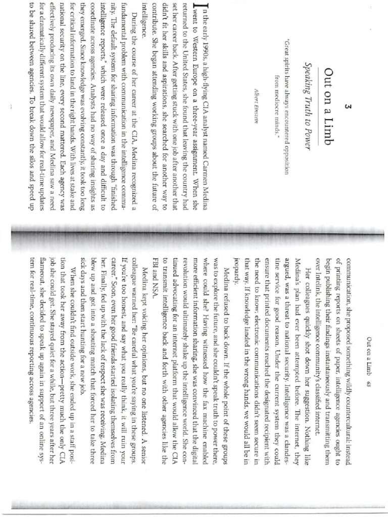 Adam Grant Originals Chapter 3 Out On A Limb | PDF