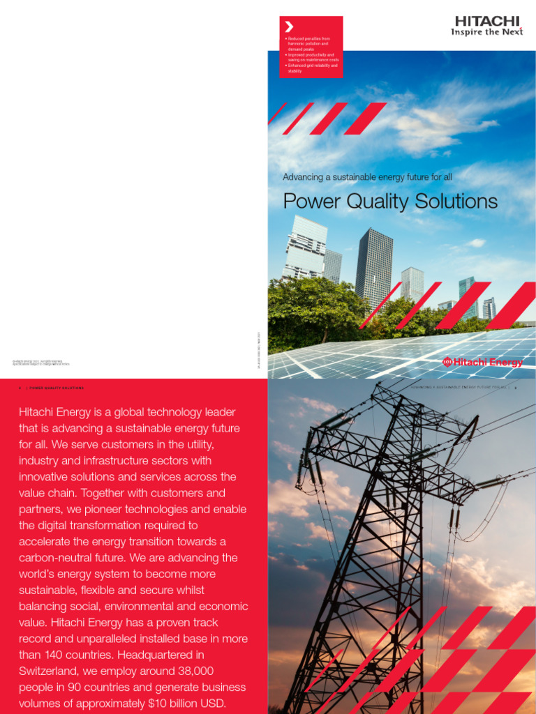 Power Quality Solutions - V3 - 01 - 22 | PDF | Electrical Grid | Wind Power