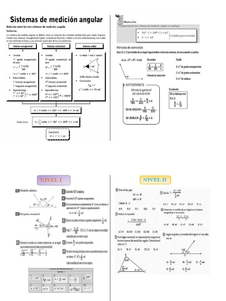 Sistema de Medición Angular | PDF