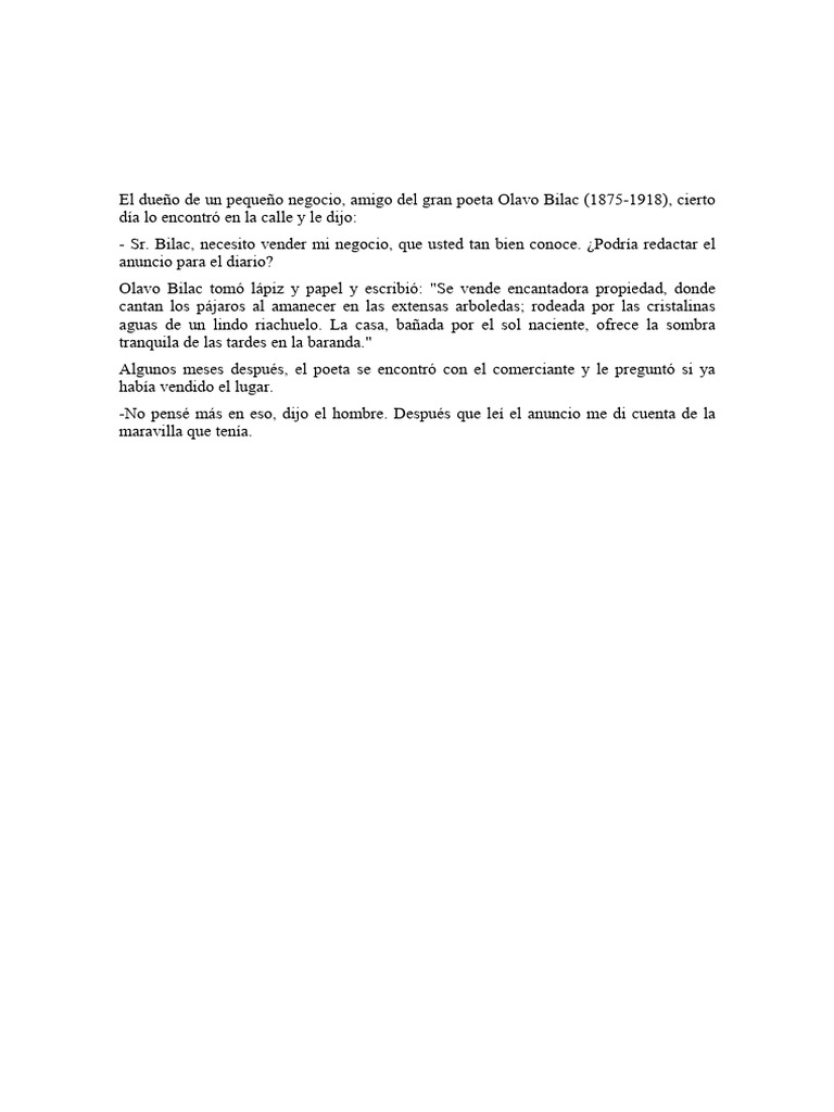 El Dueño de Un Pequeño Negocio | PDF