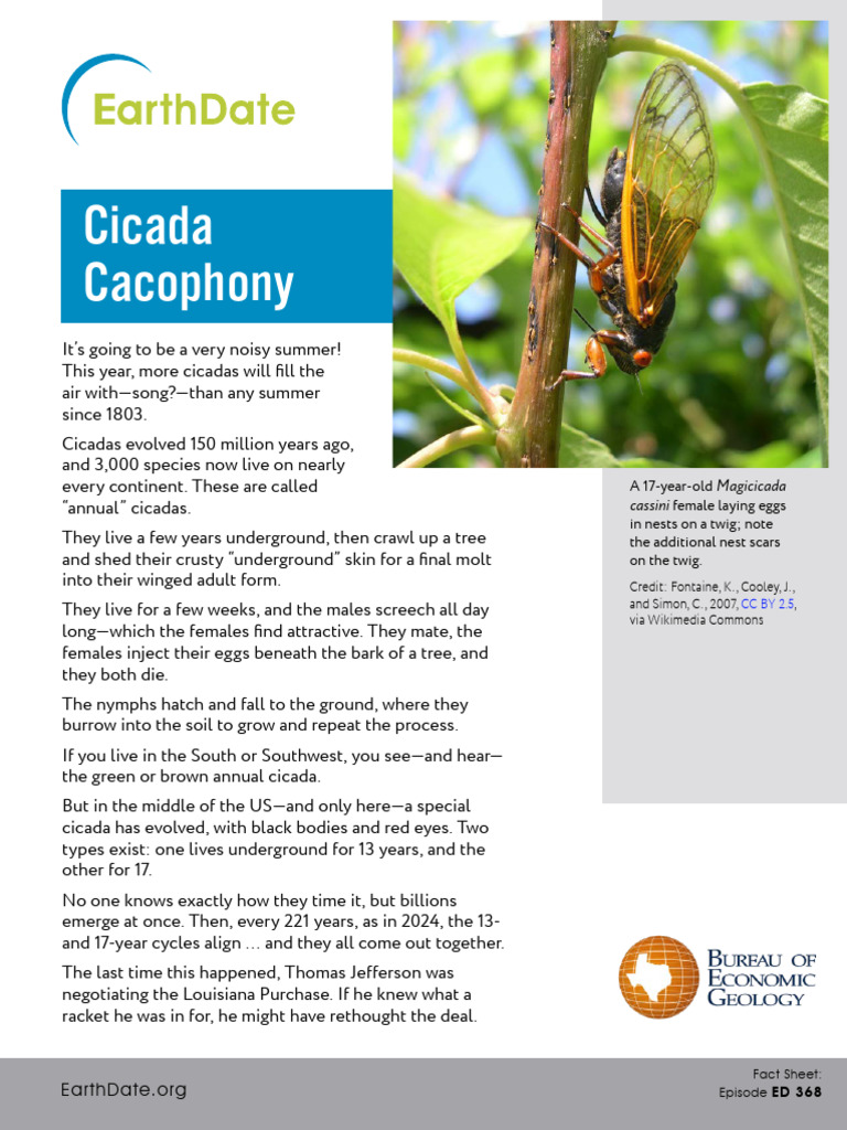 EarthDate 368 C | PDF | Insects