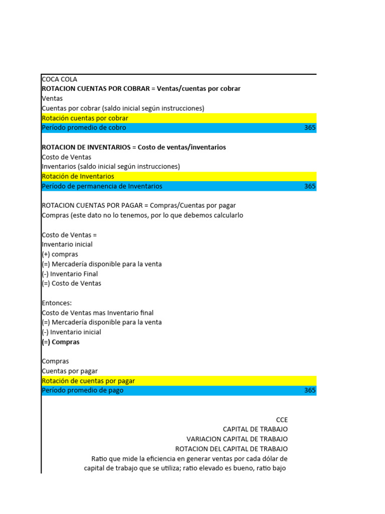 CA Lculo y Ana Lisis Razones Capital de Trabajo 3 TAREA 17000275 Verificar | Descargar gratis ...