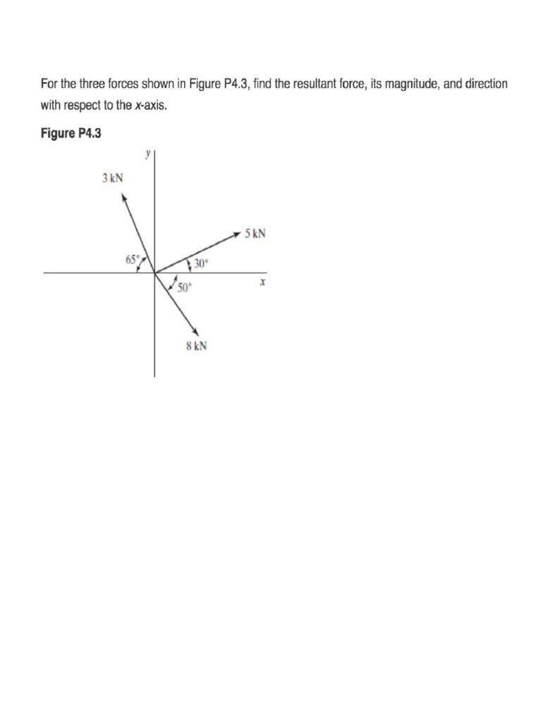 Resultant vectors practice question | PDF