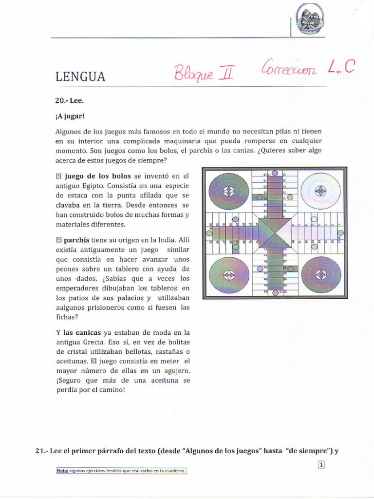 Lengua C. Bloque 2 | PDF