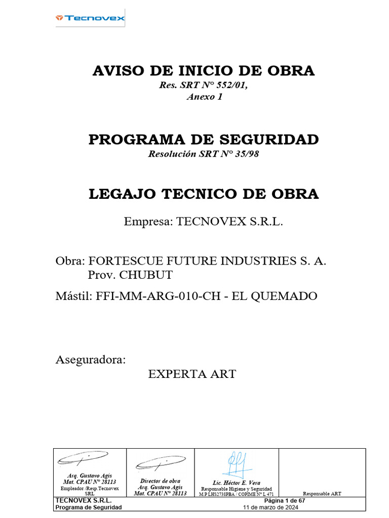 Programa de HyS | Descargar gratis PDF | Calidad (comercial) | Sistema de manejo de calidad