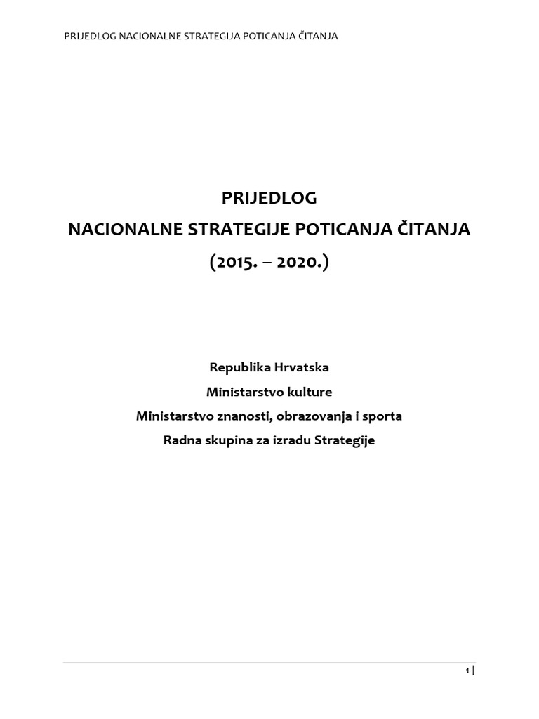Strategija Citanja | PDF
