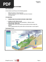 Grade 12 Drainage Patterns Overview | PDF
