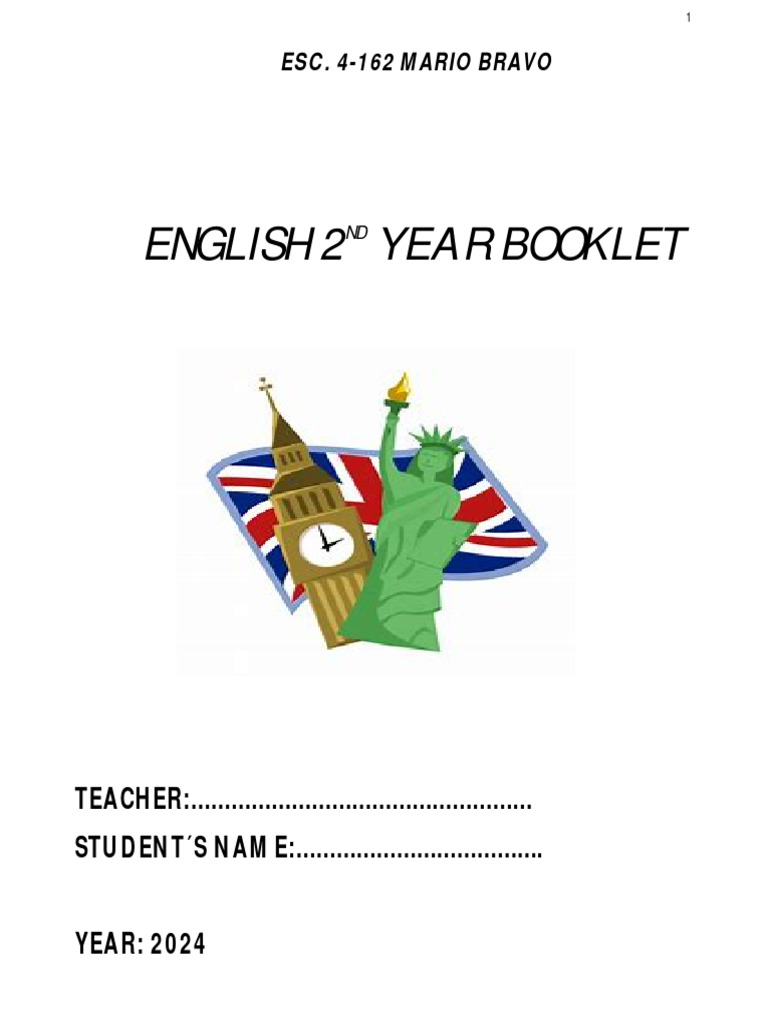 Cuadernillo 2do Año 2024 | PDF | Morphology | Grammar