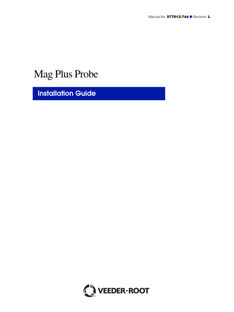 577013-744 - MAG Plus Probe Assembly Guide | PDF | Electrical Wiring ...