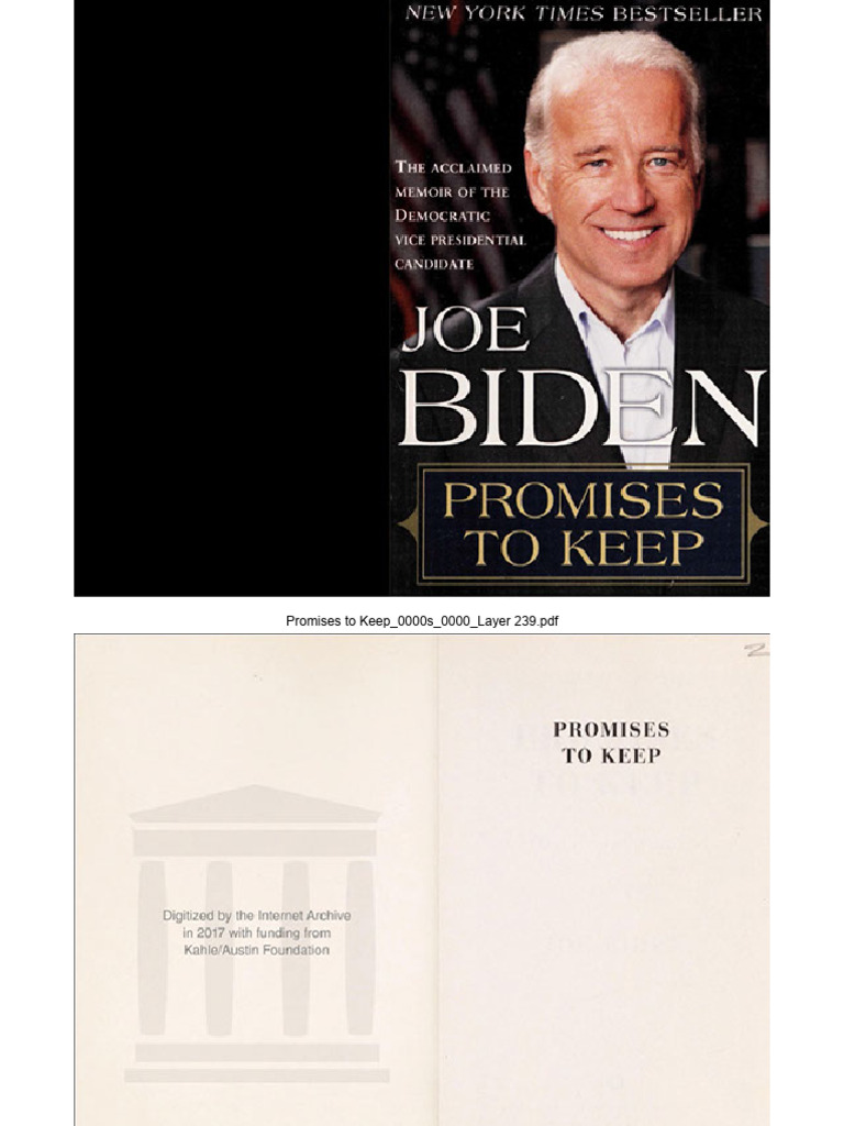 Promises to Keep: Full PDF Download | PDF