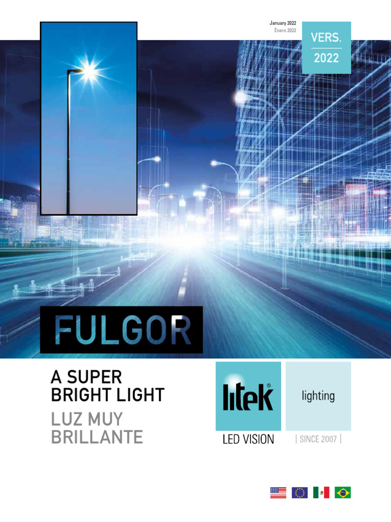 Litek Fulgor 2022 Us-Es | PDF | Diodo emisor de luz | Ingeniería de ...