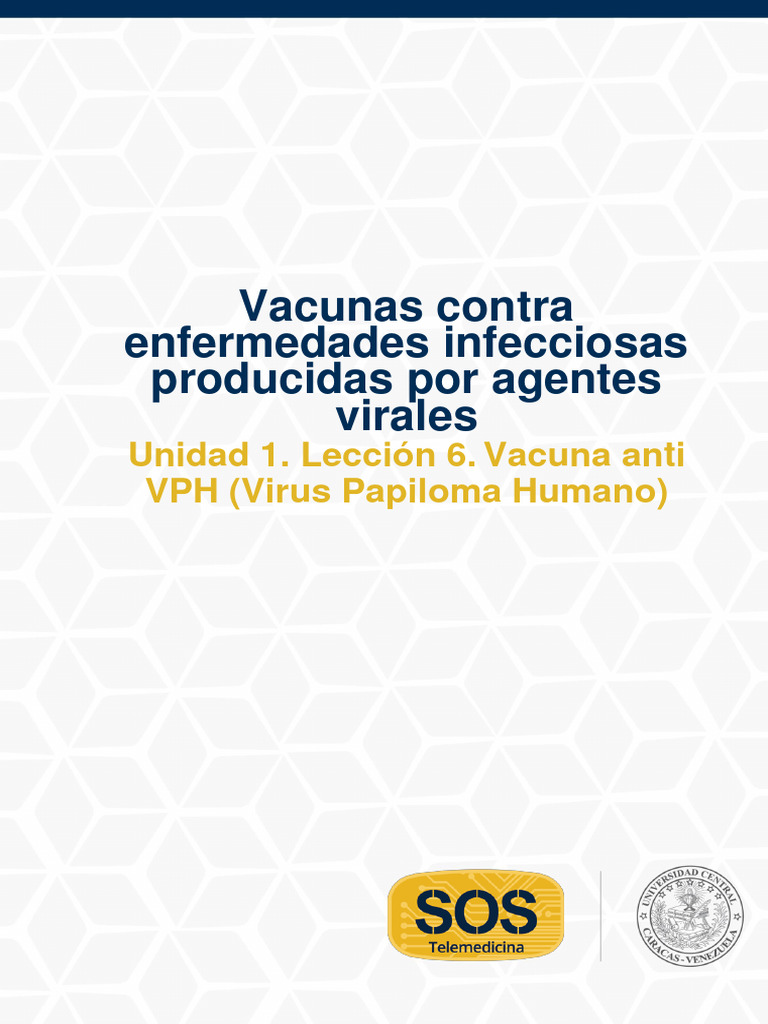 VA U1L6 Vacuna Anti VPH (Virus Papiloma Humano) | PDF | Cáncer de ...