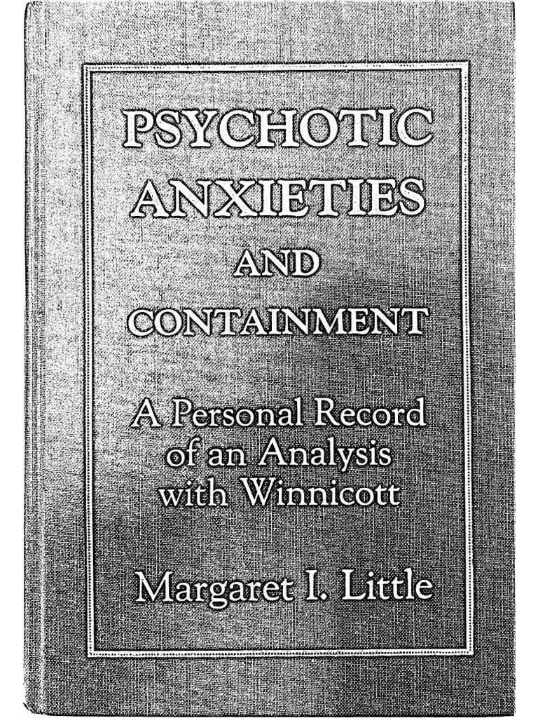 Psychotic Anxieties and Containment | PDF