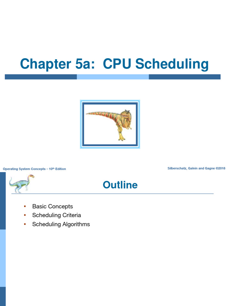 ch5 OS | PDF | Scheduling (Computing) | Operating System