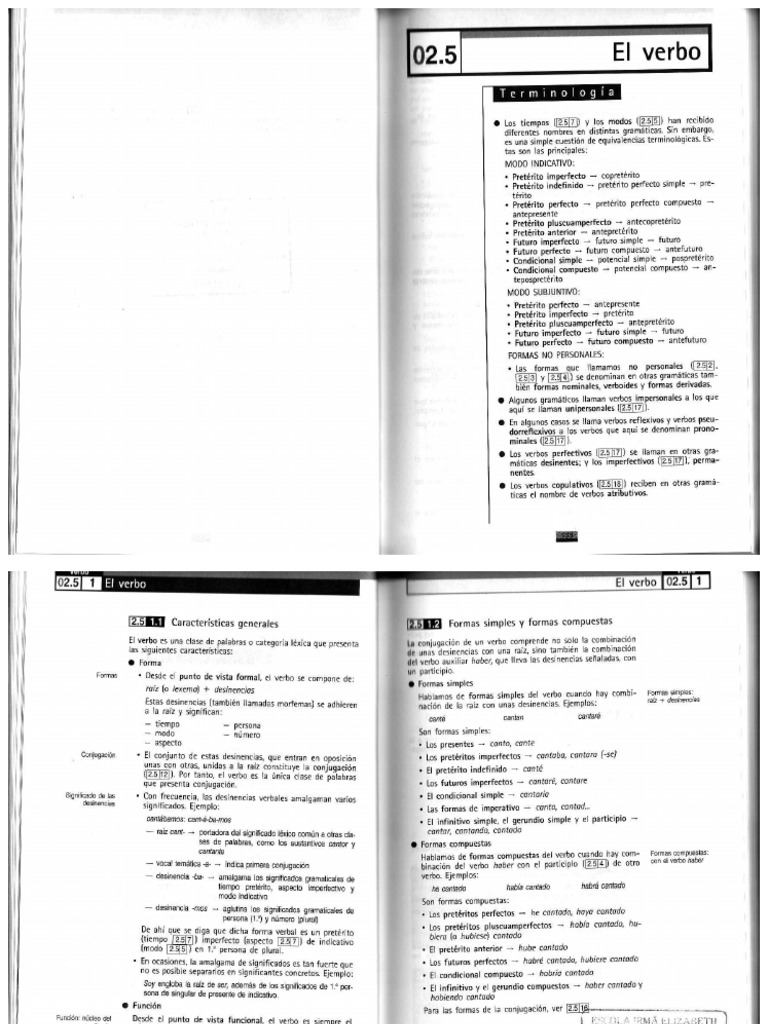 Gómez Torrego 5 El Verbo Pdf