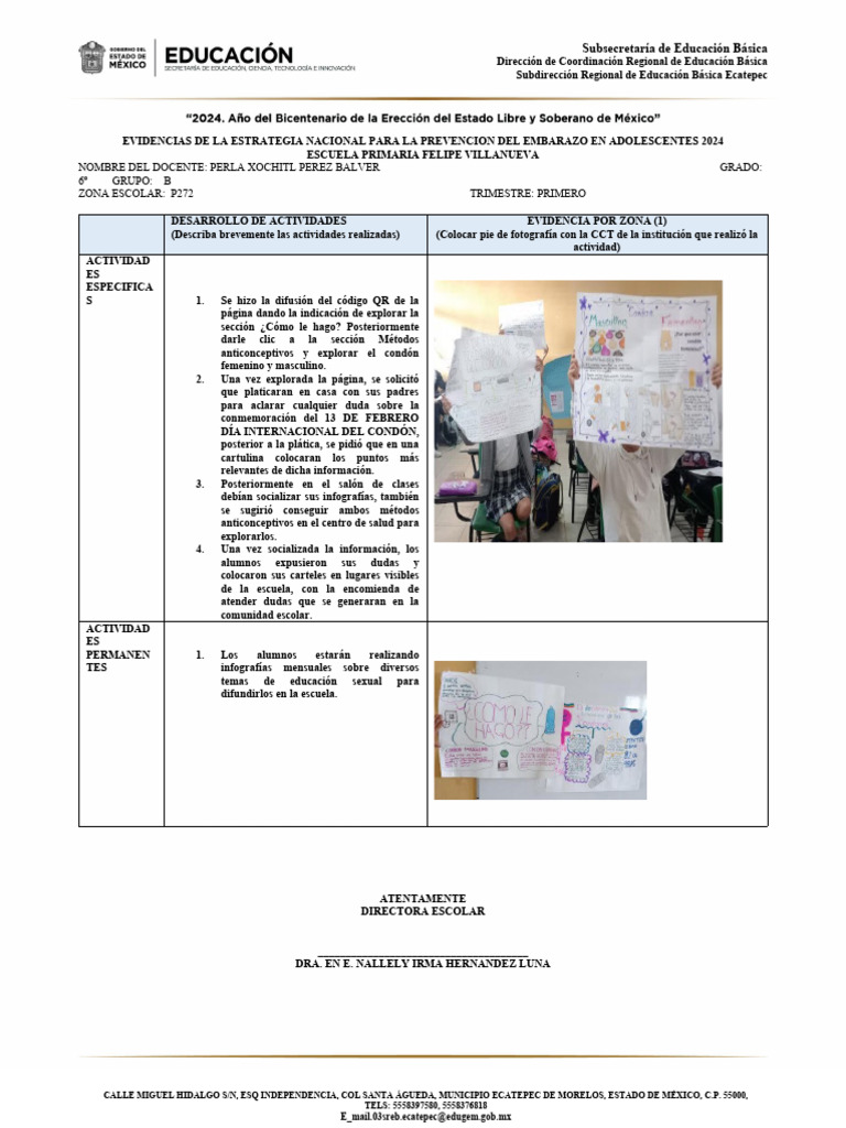 Evidencias Enapea F.V. 2024 | PDF | Sexualidad | Salud sexual