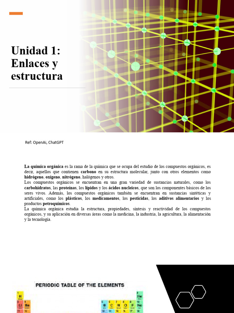 Unidad_1 | PDF | Orbital Molecular | Enlace químico