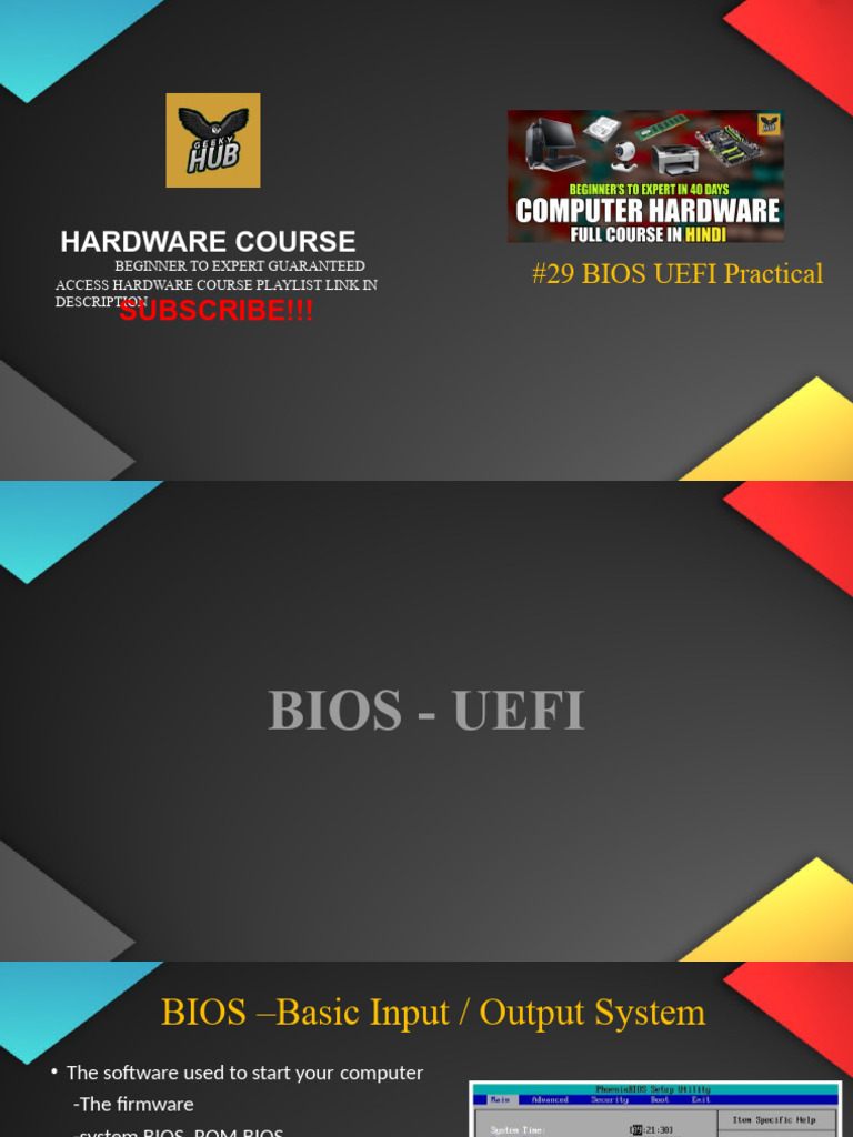 #28 Bios Uefi Vs Legacy | PDF | Home & Garden | Computers