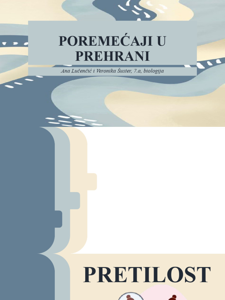 Poremećaji U Prehrani | PDF
