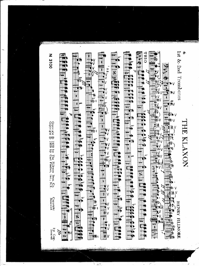 1st & 2nd Trombones | PDF