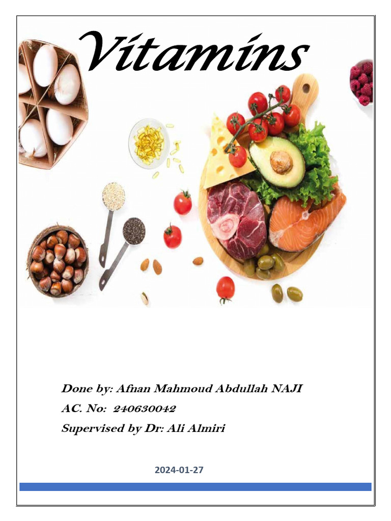 Introduction To Vitamins | Download Free PDF | Vitamin | Vitamin A