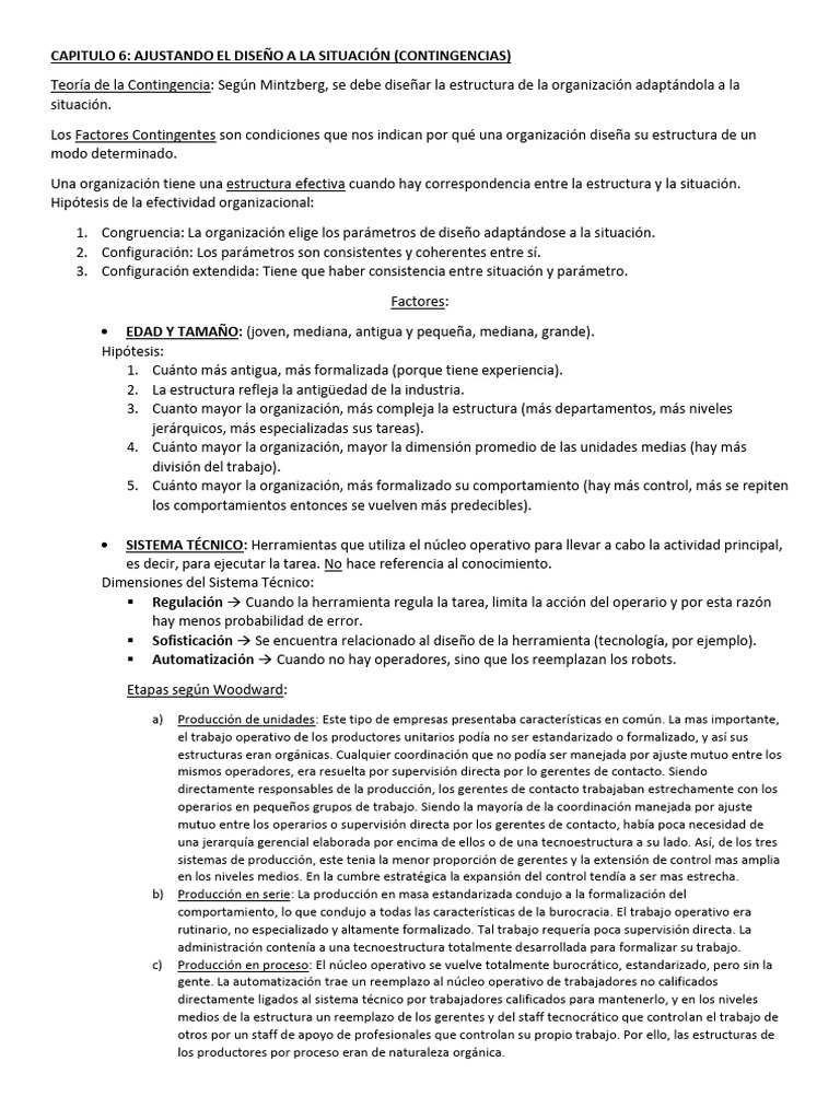 RESUMEN 2DO PARCIAL SISTEMAS | PDF | Burocracia | Planificación