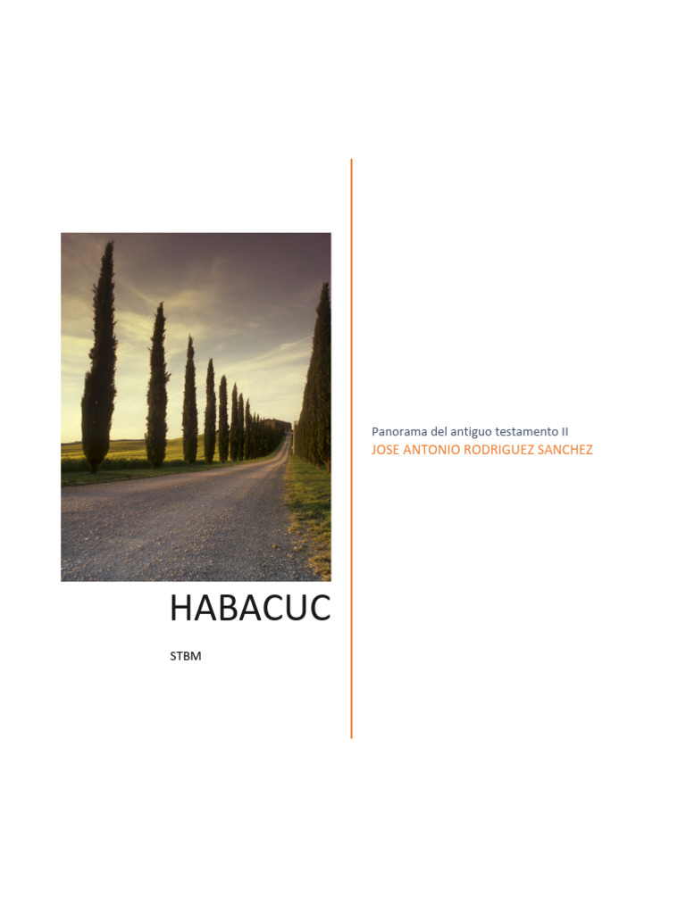 HABACUC | PDF | Nabucodonosor Ii | Nevi'im