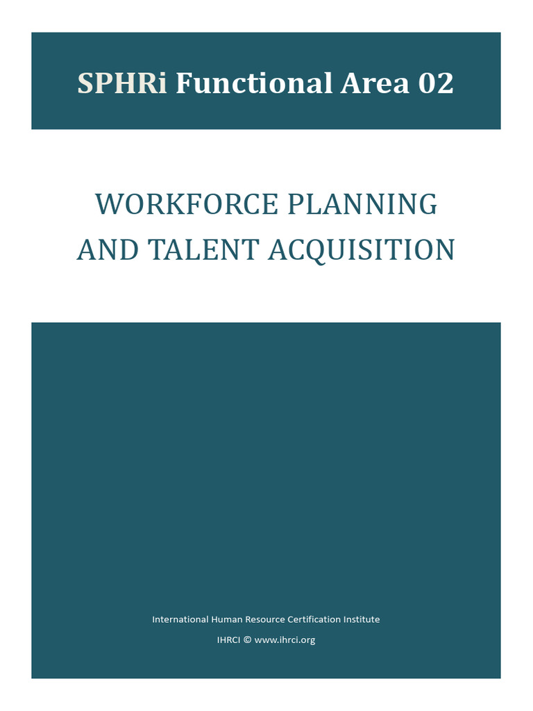 2024 SPHRi Workbook Module 2 Preview | PDF | Human Resources | Human ...