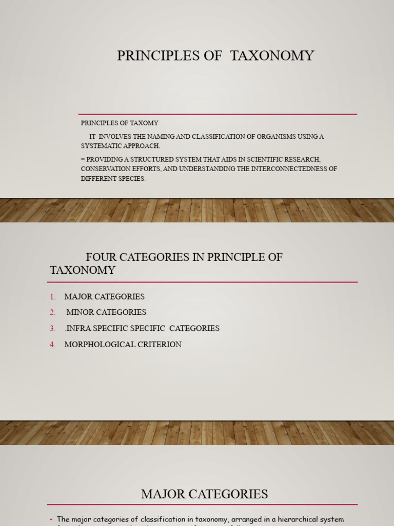 Report in Taxonomy | PDF | Taxonomy (Biology) | Biology
