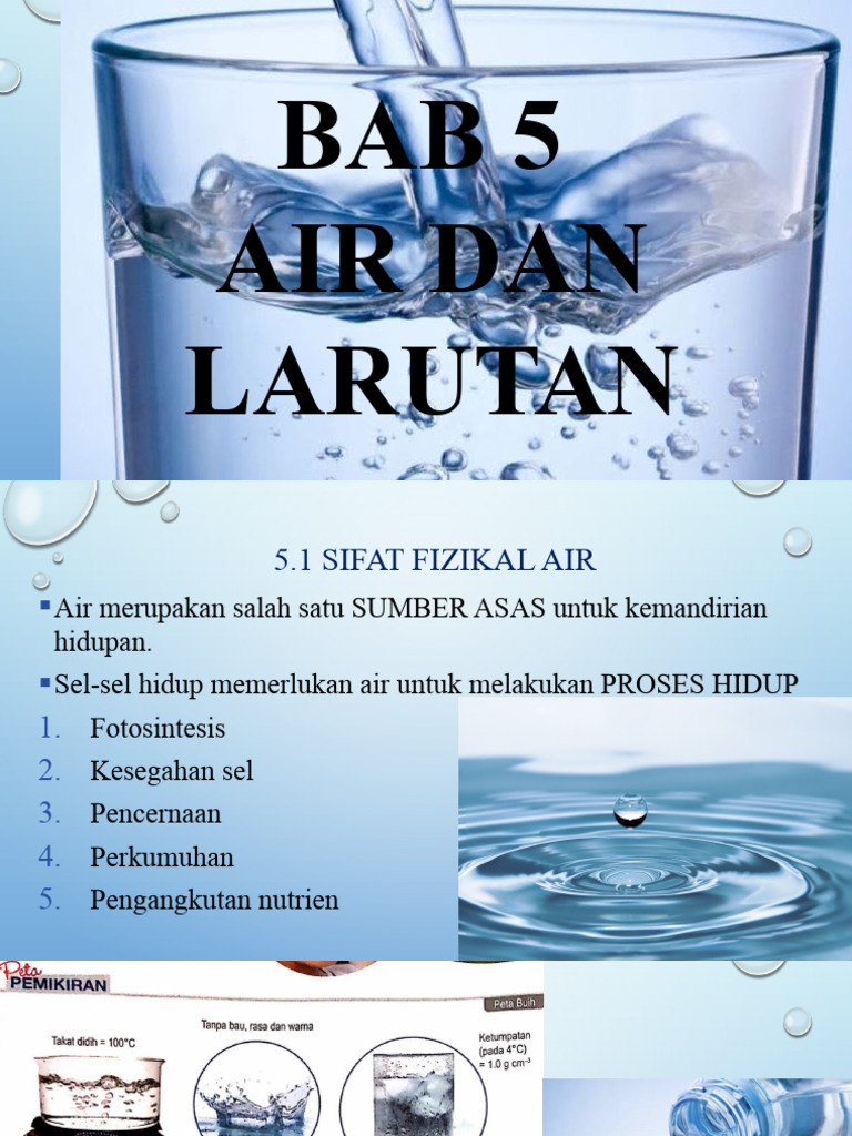 f2 BAB 5 AIR DAN LARUTAN | PDF