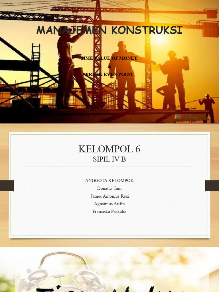 Manajemen Konstruksi Kel 6 | PDF
