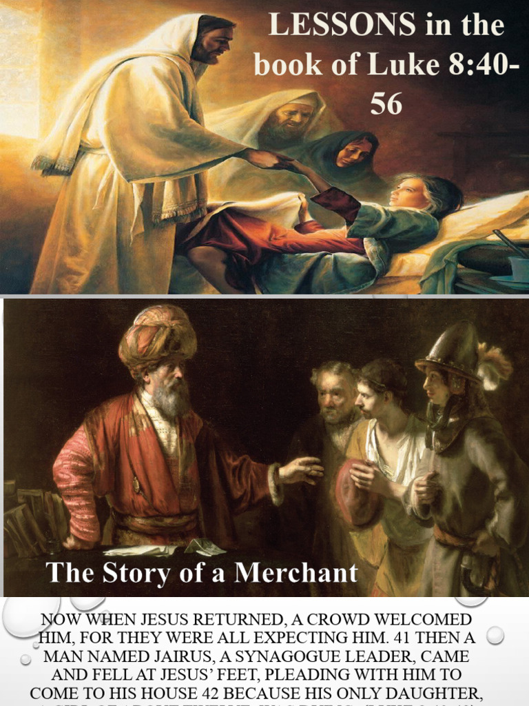 Lessons in Luke 8 | PDF | Religion & Spirituality