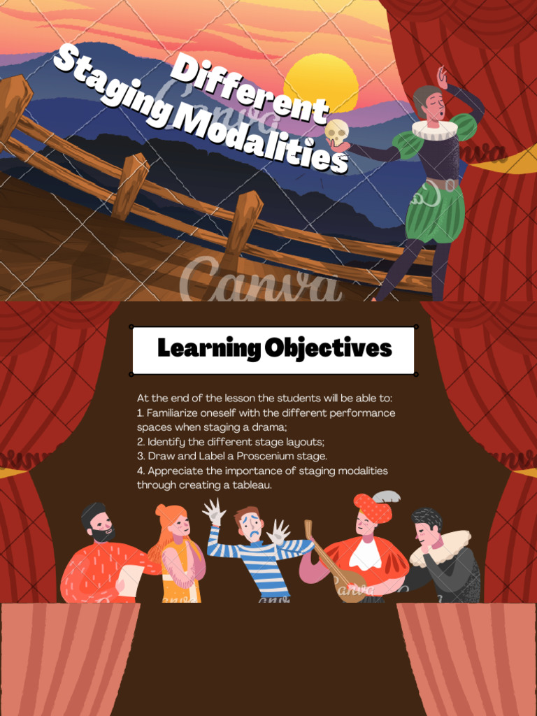 Understanding Staging Modalities in Drama | PDF | Foreign Language ...