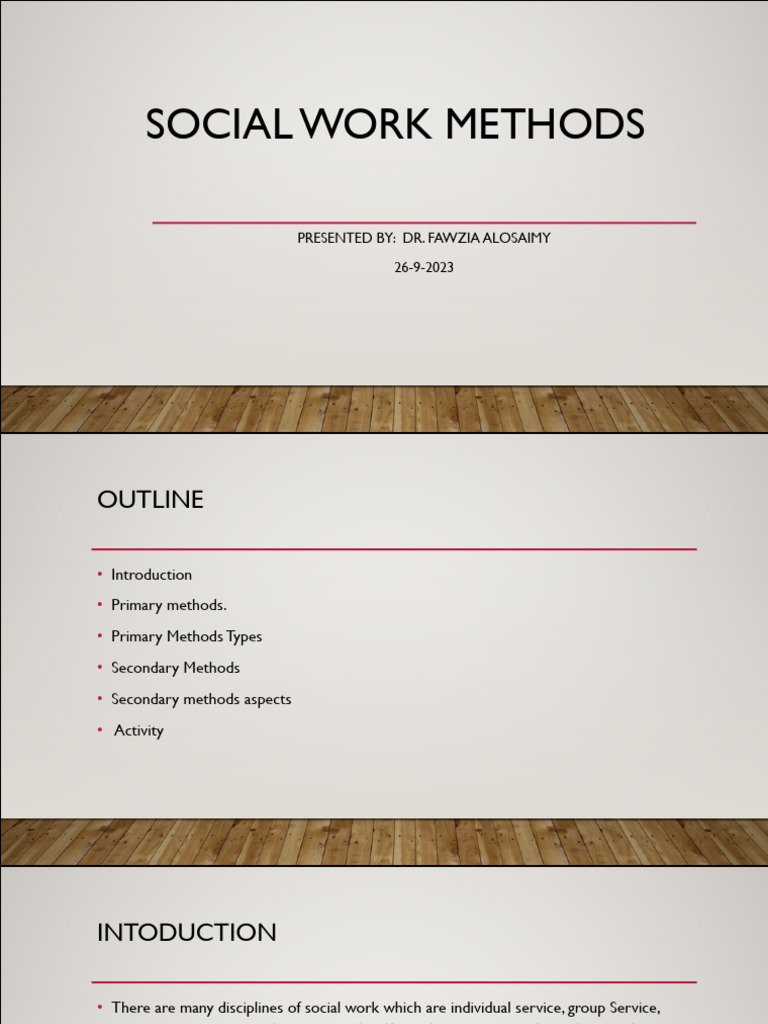 Social Work Methods | Download Free PDF | Social Work | Liberal Arts ...