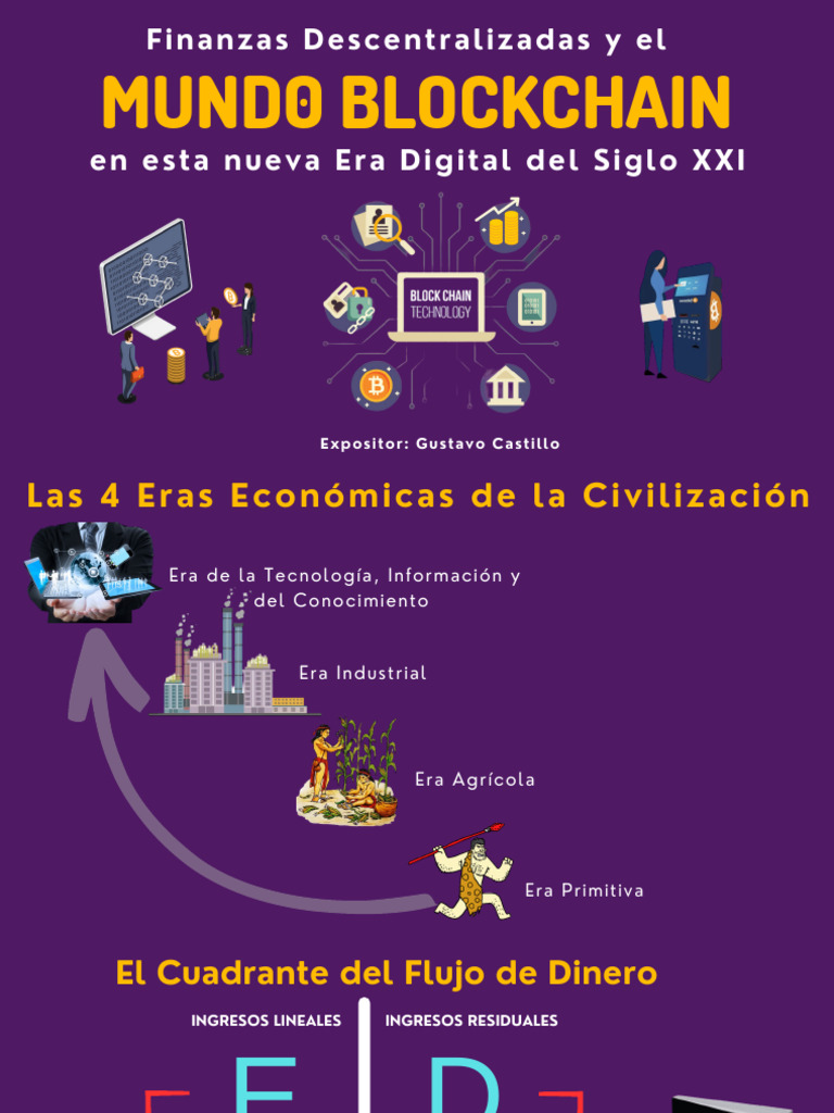 Presentación de Finanzas Personales Ilustrada Morado | PDF | Criptomoneda | Dinero