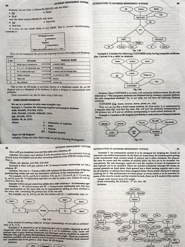 er diagram | PDF | Relational Model | Databases
