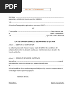 Modèle de protocole d'accord transactionnel | PDF