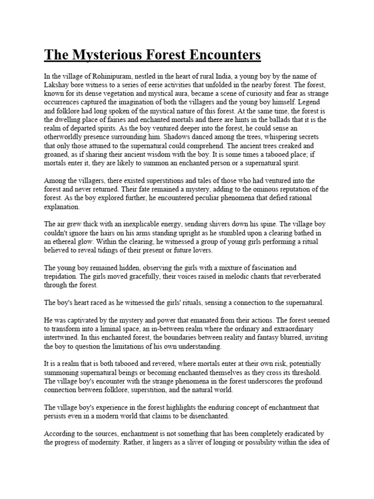 Horror Story | PDF | Folklore