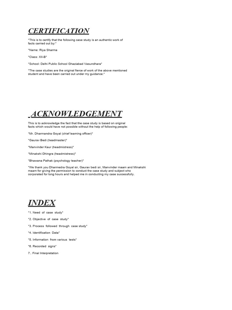 Psy Case Study | PDF | Extraversion And Introversion | Emotional Intelligence