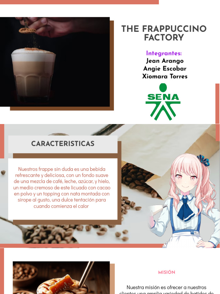 The Frappuccino Factory | PDF | Bebidas no alcohólicas | Bebida