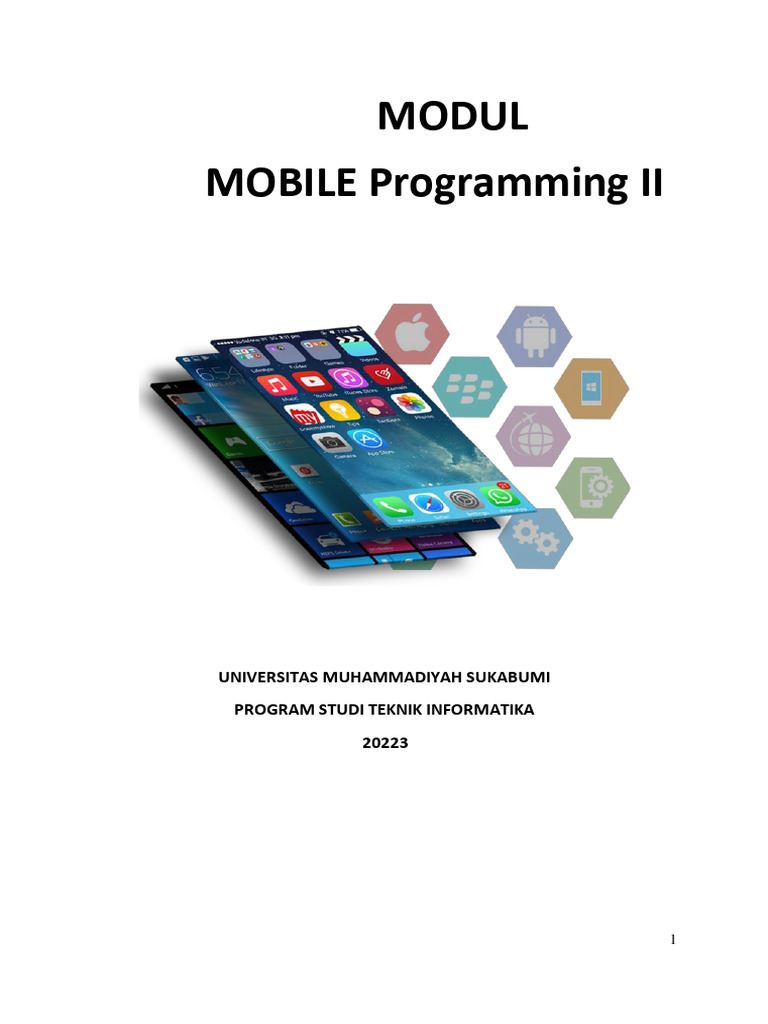 Modul Mobileprogramming 2pdf 1678806914 | PDF