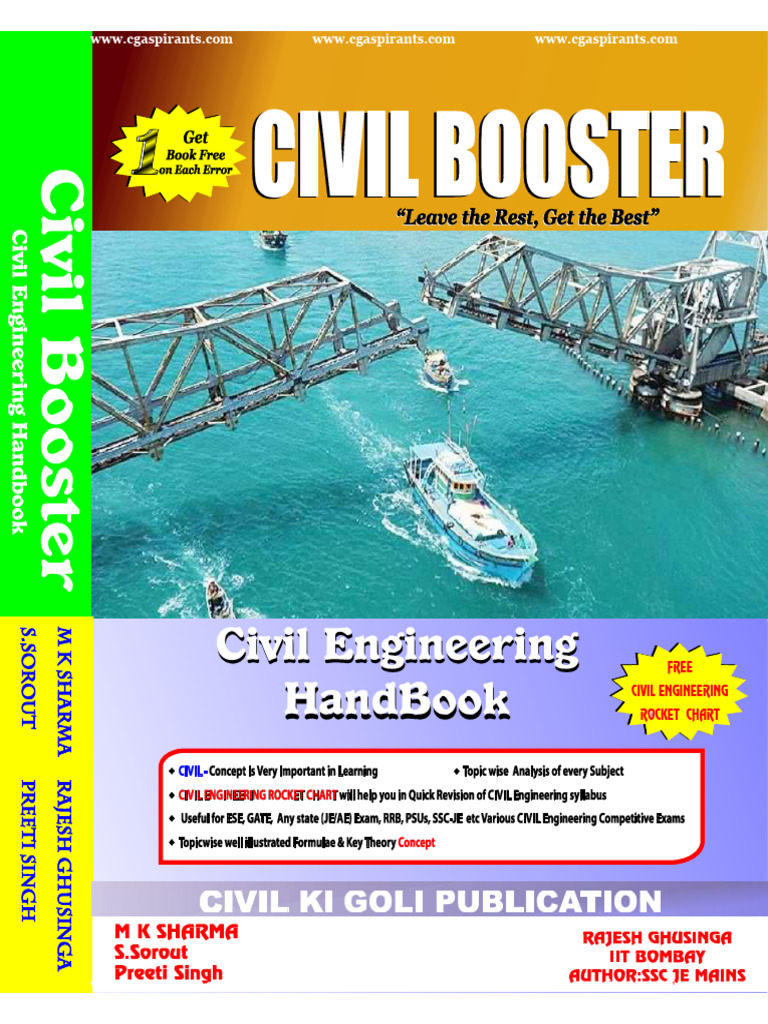 Civil Engineering Handbook Overview | PDF | Geomorphology | Solid Mechanics