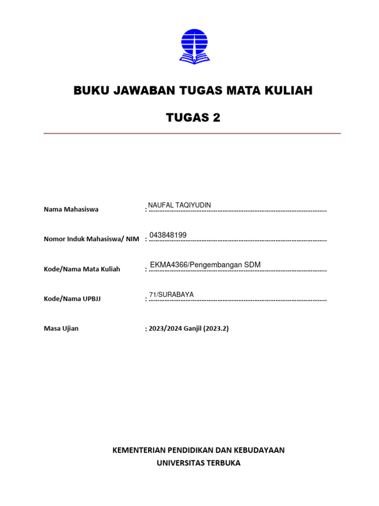 TMK 2 Pengembangan SDM | PDF